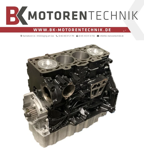 VW INDUSTRIE / Linde 2.0TDI CR CPY engine block / engine short block ...