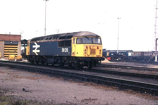 ORIGINAL COLOUR SLIDE of 56126 BR class 56 diesel loco £2.25 - PicClick UK