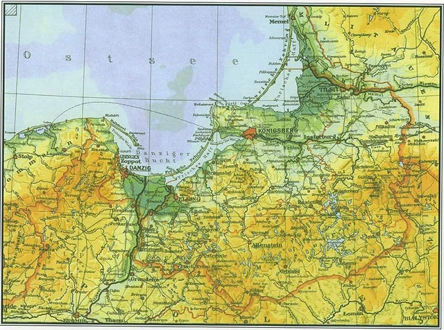 PROVINZ OSTPREUSSEN ATLAS Landkarte Chronik Plan Map East Prussia ...