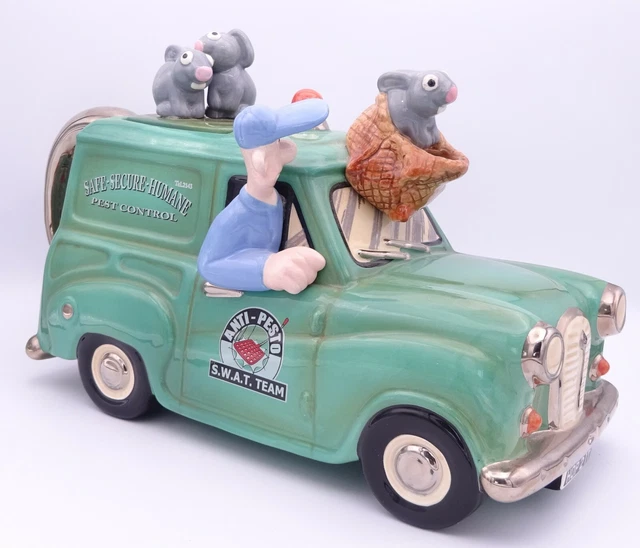 BORDER FINE ARTS Wallace and Gromit Van Teapot in Box EUR 142,81 ...