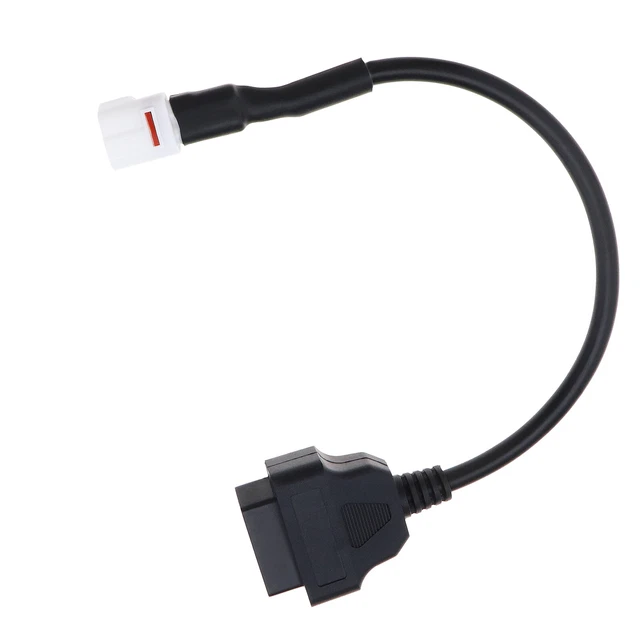 MOTORBIKE 4 PIN OBD2 Diagnostic Cable for Yamaha FJR 1300 MT07 MT09 FZ ...