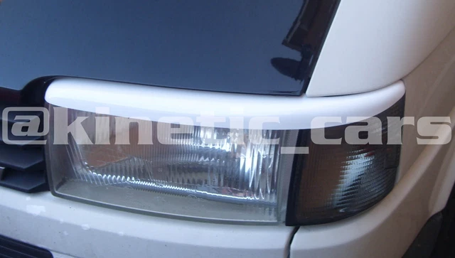 VW TRANSPORTER T4 headlamp eyebrows spoilers ABS Gloss Black £14.50 ...
