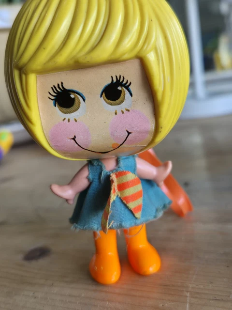 RARE VINTAGE MATTEL Talk Ups Talking Pull String Silly Talk Doll #4021 ...