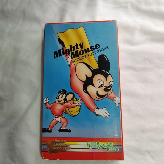 MIGHTY MOUSE AND friends VHS Color Cartoons 1988 EUR 4,29 - PicClick FR