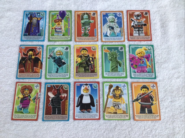 SET 15 LEGO Create The World Incredible Inventions Collectors Cards ...