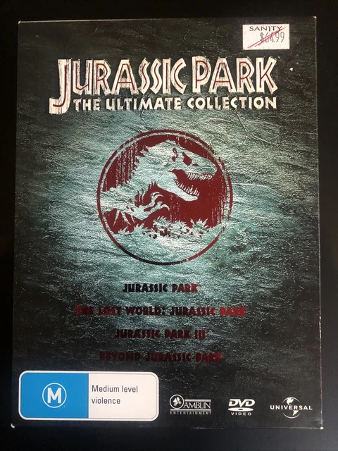 Jurassic Park The Ultimate Collection Dvd Box Set Regions 2 And 4 19