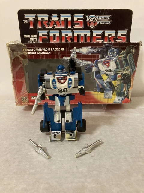 TRANSFORMERS G1 ORIGINAL Mirage Autobot Car Complete Includes Box £100. ...