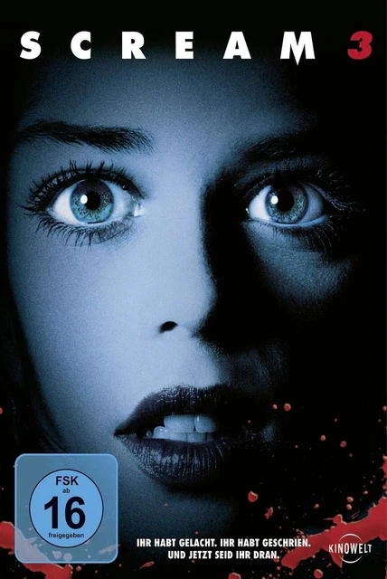 SCREAM 3 DVD Film horror Thriller Wes Craven EUR 5,95 - PicClick IT
