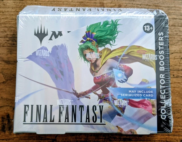 MAGIC: THE GATHERING - FINAL FANTASY Collector Booster Box FF MTG - NEW ...