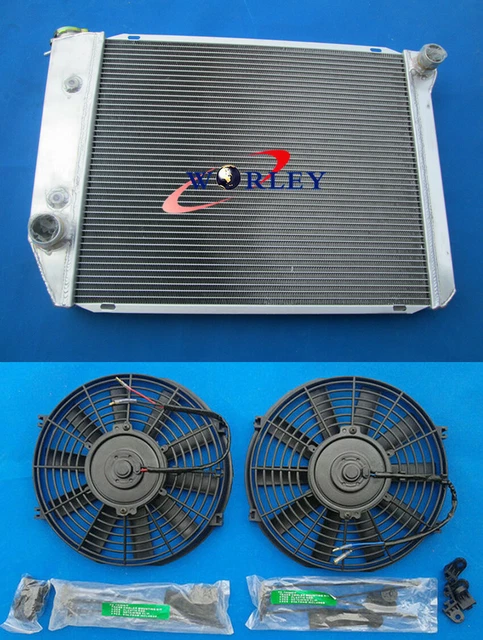 RADIATOR&FAN FOR FORD FALCON XA XB XC XD XE FAIRMONT CLEVELAND 302/351 ...