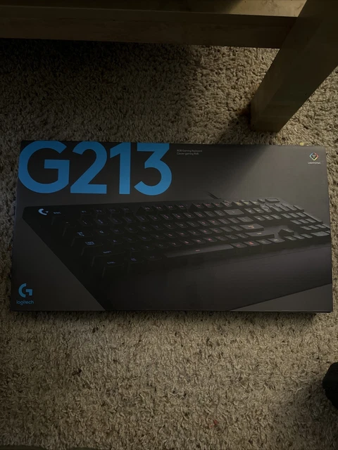 LOGITECH G213 PRODIGY Mechanical Gaming Keyboard LIGHTSYNC RGB Backlit ...