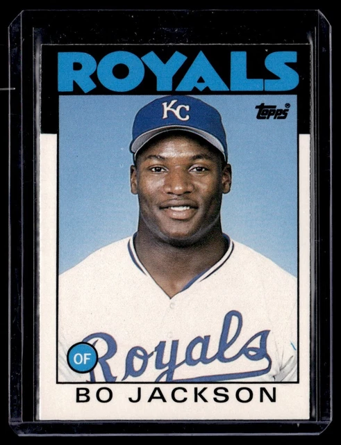 1986 TOPPS TRADED Bo Jackson recrue Kansas City Royals #50T EUR 16,39 ...