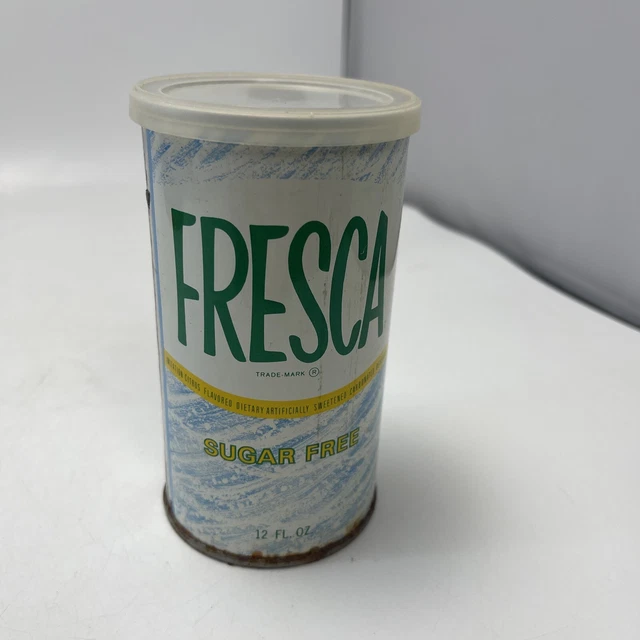 VINTAGE SODA CAN empty Fresca Sugar Free Coca Cola Coke £34.34 ...