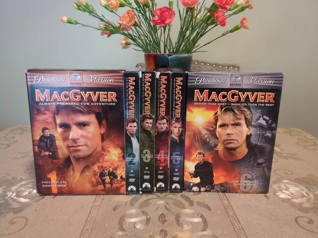 MACGYVER DVD SETS Complete seasons 1 to 6 (USA region 1) Free Post EUR ...
