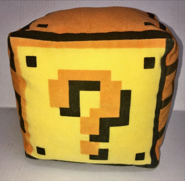 NINTENDO OFFICIAL BANPRESTO Super Mario Bros NES Plush Block With ...