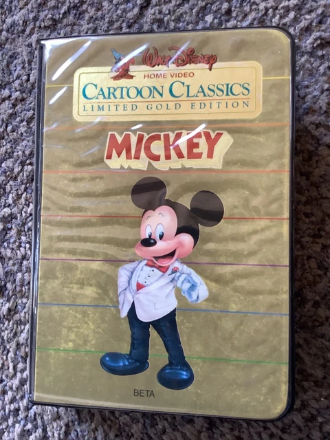 WALT DISNEY CARTOON Classics Limited Gold Edition: Mickey (BETA, 1984 ...