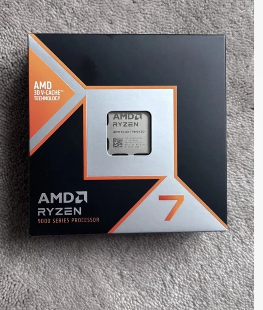 AMD RYZEN 7 9800X3D New 2024 Gaming CPU (AM5) 🚚 Fast Dispatch UK 🇬🇧 IN ...