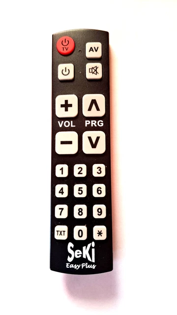 SENIOREN-UNIVERSALFERNBEDIENUNG SEKI EASY Plus (selbstlernend, mit ...