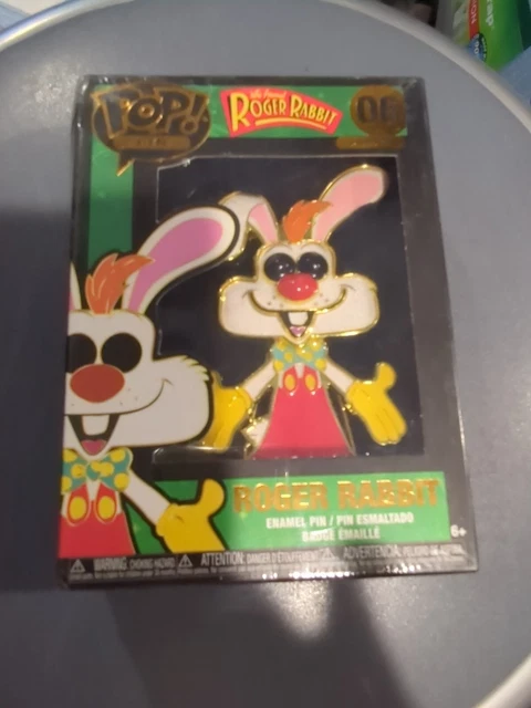 Who Framed Roger Rabbit 3 Inch Funko Pop Pin Roger Rabbit £982 Picclick Uk