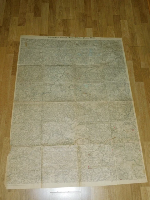 MAP ARMY MAP Troop Map 1 WWI !! No.10 £29.45 - PicClick UK