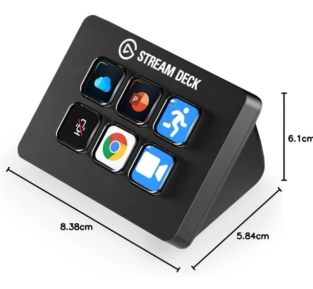 ELGATO STREAM DECK Mini – Control Zoom, Teams, PowerPoint, MS Office ...