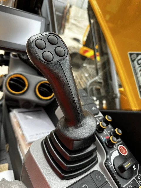 BRAND NEW GENUINE 5 button KPM joystick for JCB, Takeuchi, Volvo (RIGHT ...