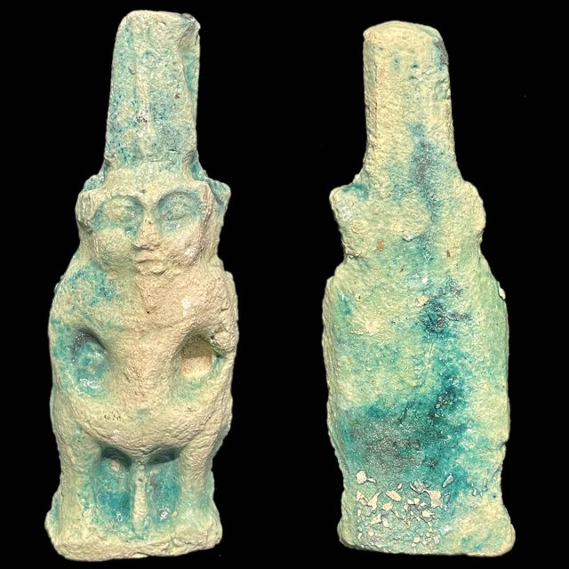 ANCIENT EGYPTIAN STATUE DEPICTING THE GOD BES - 664 - 332bc (8) £0.99 ...