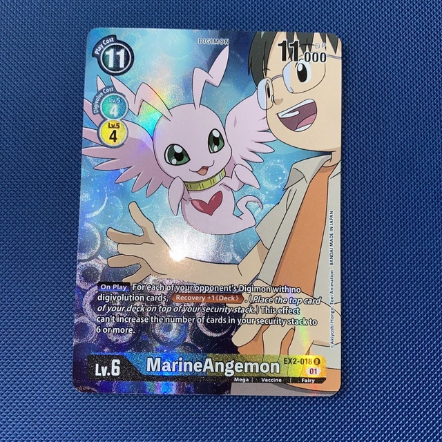 EX2-018 R MARINEANGEMON Digimon EX2-018 Digimon £1.04 - PicClick UK