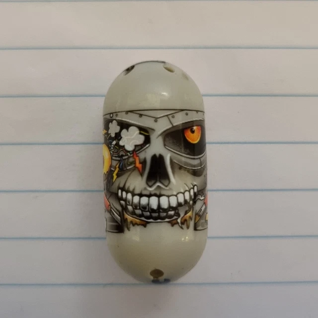 MIGHTY BEANZ SERIES 5 #562 Robot Skull bean - 2011 $4.50 - PicClick AU