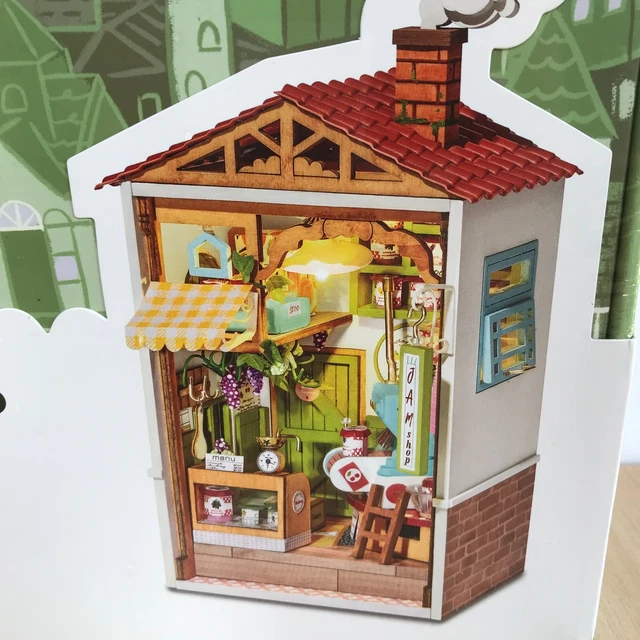 ROLIFE SWEET JAM Shop DIY Miniature House Kit Mini Town Series Age 14 ...