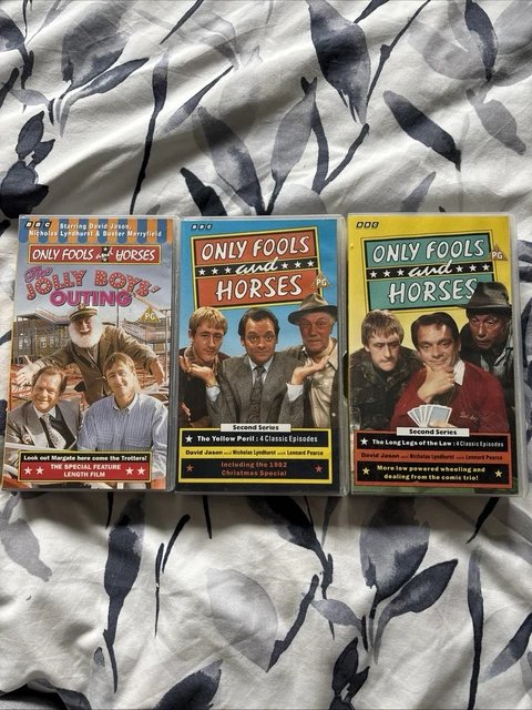 ONLY FOOLS AND Horses VHS Bundle X 3 Second Series & Jolly Boys Outing ...