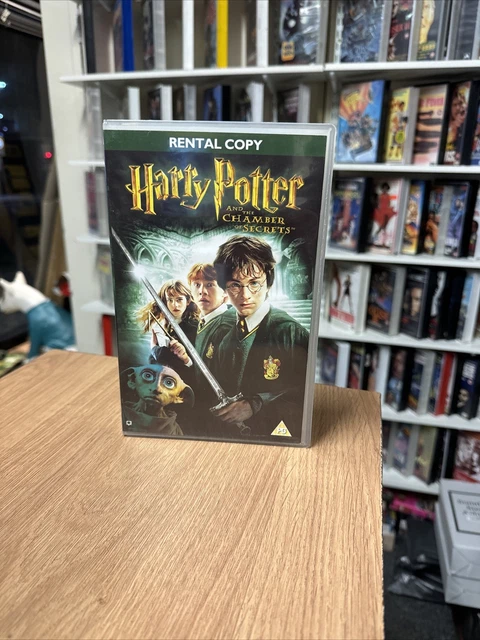 HARRY POTTER AND the chamber of secrets Big Box Ex Rental VHS £30.00 ...