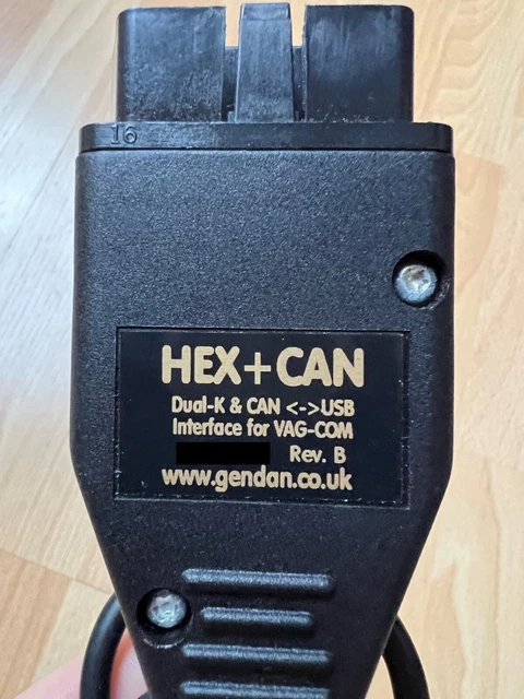 GENUINE ROSS-TECH VCDS HEX+CAN USB Interface Unlimited VINs - VW/Audi/Seat/Skoda £250.00 ...