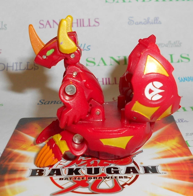 BAKUGAN HELIX DRAGONOID Red Pyrus Gundalian Invaders DNA 710G EUR 8,76 ...