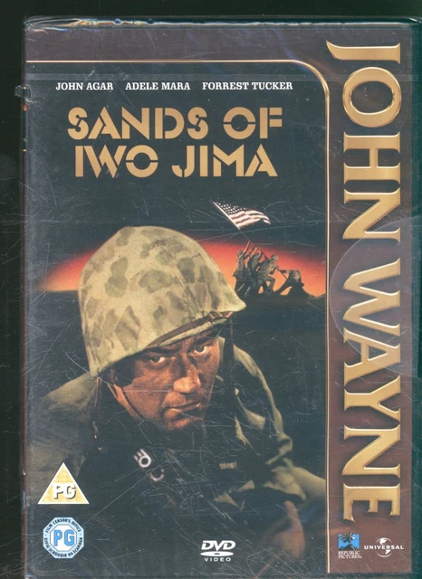 JOHN WAYNE SANDS of Iwo Jima DVD UK Universal 2006 Pal format Pal ...
