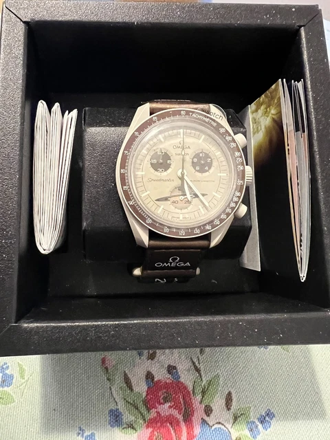 OMEGA X SWATCH Speedmaster MoonSwatch Mission vers Saturne EUR 307,39 ...