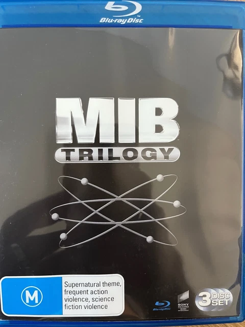 MEN IN BLACK MIB TRILOGY - 3 x BLURAY Will Smith AS NEW! £7.92 ...