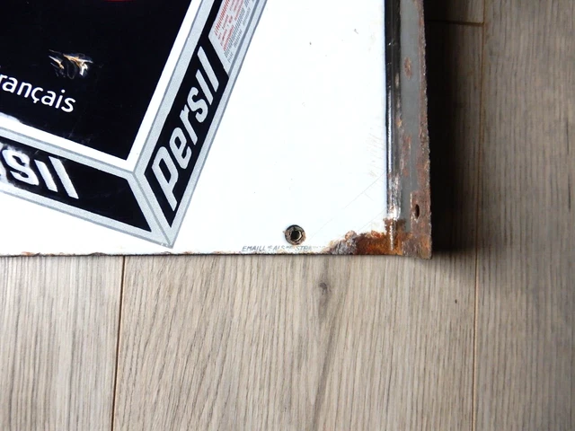 PLAQUE ÉMAILLÉE ANCIENNE persil ,Emailschild , Enamel Sign , porcelain ...