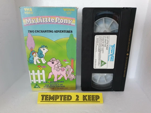 MY LITTLE PONY Vhs Video Carton Rare Tested £16.00 - PicClick UK