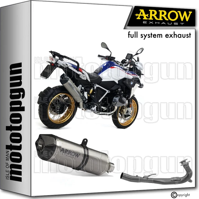 ARROW FULL EXHAUST open mrt titanium c for bmw r1250 r-1250 gs ...