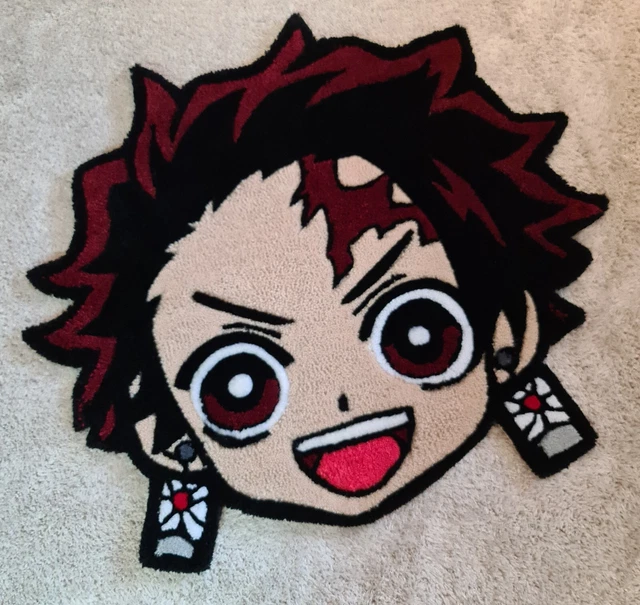 TAPPETO DEMON SLAYER Tanjirō Kamado Kimetsu no Yaiba tappeto anime ...