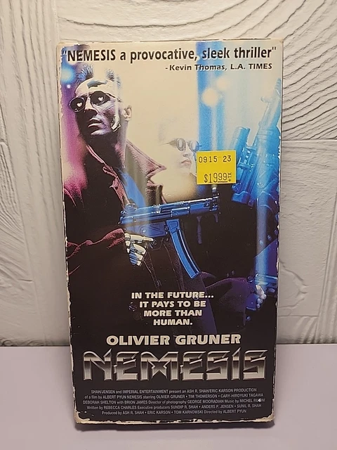 NEMESIS SCI-FI VHS retro B movie tested 90s £9.01 - PicClick UK