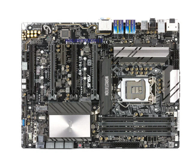 PLACA MADRE ATX para servidor ASUS Z170-WS LGA1151 Intel Z170 64 GB DP+HDMI DDR4 EUR 184,58 ...