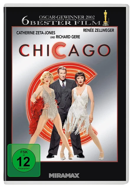 CHICAGO (2002)[DVD/NEU/OVP] Catherine Zeta-Jones, Richard Gere, Renée ...