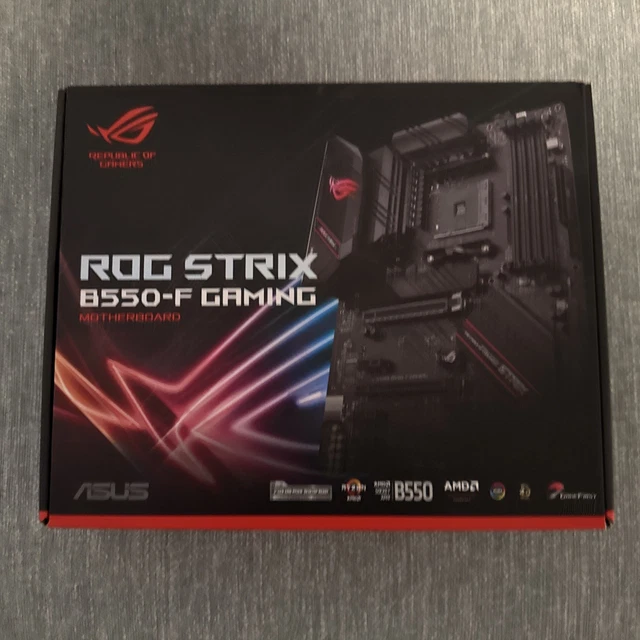 ASUS ROG STRIX B550-F Gaming Motherboard + PCIE Wifi 6 Card £31.34 ...
