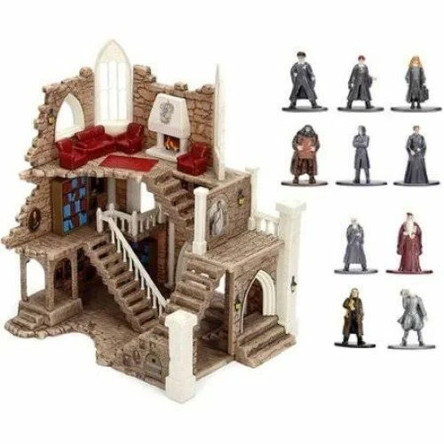 HARRY POTTER HOGWARTS Gryffindor Tower Display & 10 Nano Scene ...