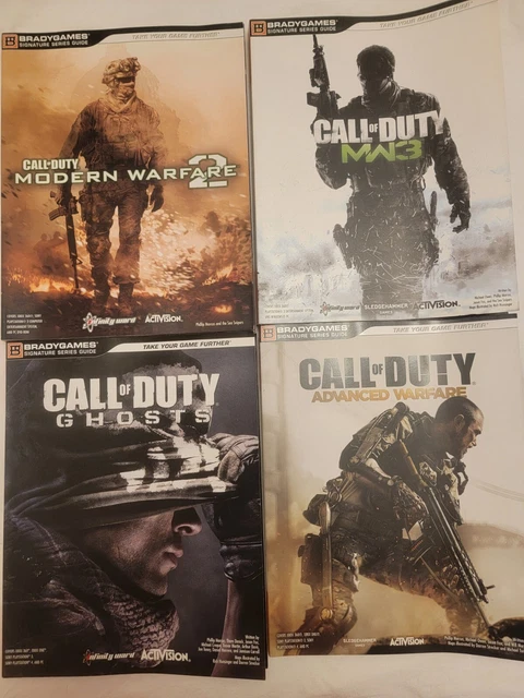 LOTE DE GUÍA de estrategia de Call of Duty Modern Warfare 2, 3, Ghost ...