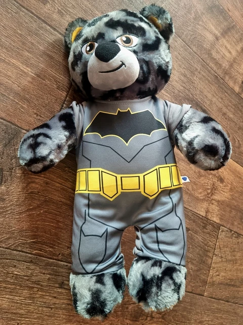 BUILD A BEAR Batman Teddy bear 80th Anniversary Soft Toy Plush Dc ...