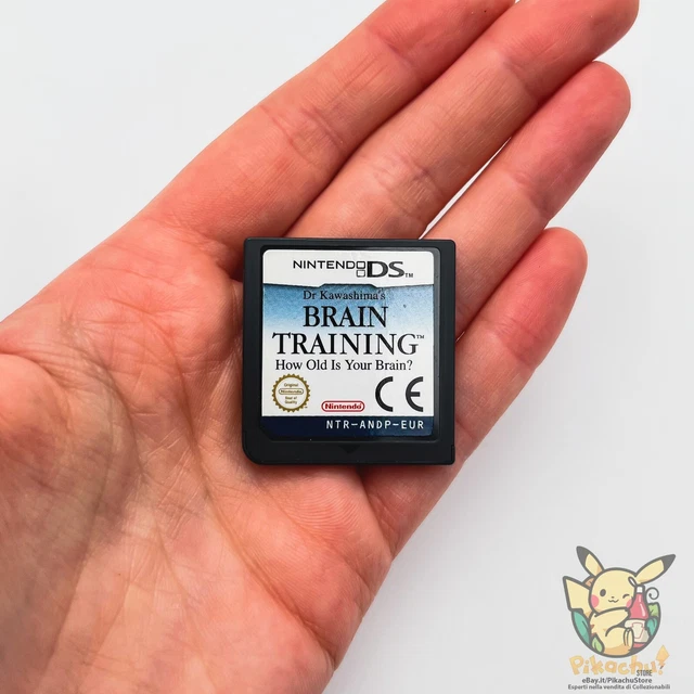 BRAIN TRAINING 🔥 Nintendo DS 3DS 🇮🇹 ITA EUR⚡️ SOLO CARTUCCIA 🎁 DSi XL ...
