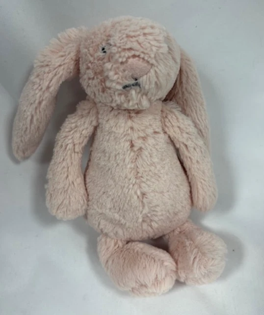 JELLYCAT SMALL BASHFUL Buttermilk Bunny Rabbit Pink Soft Toy ...